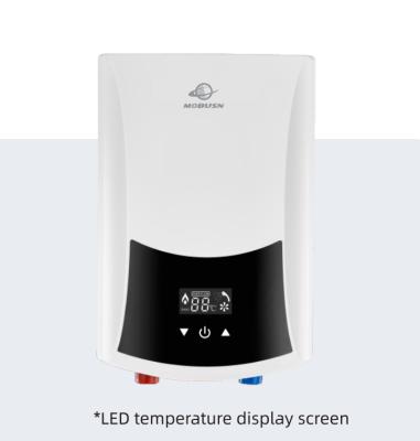 China Instant Electric Water Heater SL-X5-60 Tankless Touch Control LED Display 110V 220V 3.5-6KW for sale