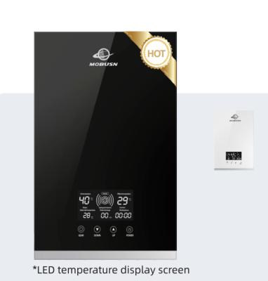 China Instant Electric Water Heater SL-A7-80 Tankless 8kW Touch Control LED Display AC220-240V for sale