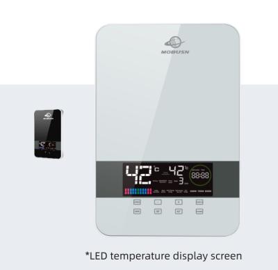 China Instant Electric Water Heater SL-A5-80 Tankless 8KW Touch Control LED Display Bathroom for sale
