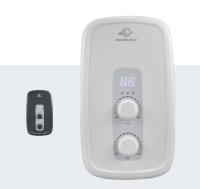 China Instant Electric Water Heater SL-X5-5 Tankless Knob Control Bathroom Heater 110V 5.5KW for sale