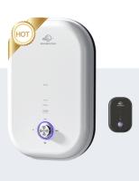 China Instant Electric Water Heater with Pump SL-X7-55 Dual Voltage Tankless Shower Heater 3.5-7KW for sale