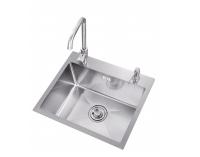 China Single Bowl Stainless Steel Kitchen Sink 50x40 cm Undermount HM-SB/S-5040 OEM ODM Custom for sale