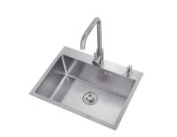 China Single Bowl Stainless Steel Kitchen Sink 5843 18 Gauge Undermount for sale
