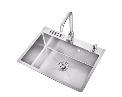 China Single Bowl Stainless Steel Kitchen Sink 6845 Custom OEM ODM 304 Grade for sale