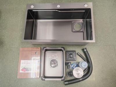 China Stainless Steel Kitchen Sink Workstation Model M-B/SL-7546 – Multi-Function Kitchen Sink for sale