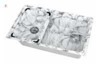 China Hydro Dipping Stainless Steel Kitchen Sink 304 Grade 80x45cm OEM Custom Print for sale