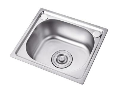China Machine Made Stainless Steel Single Bowl Kitchen Sink 38x33 cm Model MM-SB/S-3833 for sale