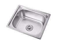China Machine Made Stainless Steel Single Bowl Kitchen Sink 500x400mm Model MM-SB/S-5040 for sale