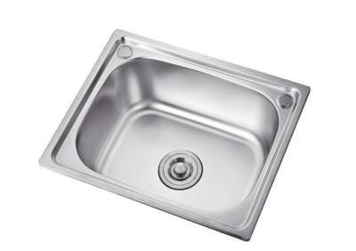China Machine Made Stainless Steel Single Bowl Kitchen Sink 500x400mm Model MM-SB/S-5040 for sale