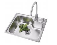 China Machine Made Stainless Steel Kitchen Sink Single Bowl Model MM-SB/S/BAY-6243 – Compact Sink for sale