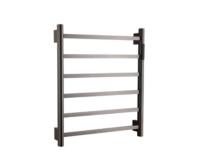 China Mocee 27008 SUS304 Electric Towel Warmer Rack – Heated Bathroom Towel Rail for sale