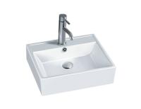 China Mocee C159 Countertop Art Basin 520×450×160mm – Ceramic Vessel Bathroom Sink for sale