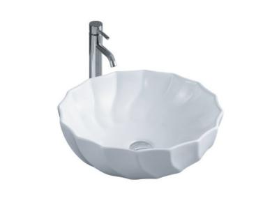 China Mocee C207 Countertop Art Basin 450×450×170mm – Ceramic Vessel Bathroom Sink for sale