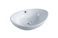 China Mocee C245 Countertop Art Basin 420×340×150mm – Ceramic Vessel Bathroom Sink for sale