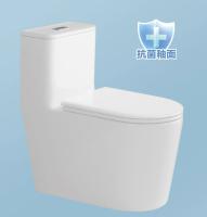 China Mocee YT-298 One Piece Toilet with Turbo Waterfall Flush & Anti-Bacterial Glaze for sale