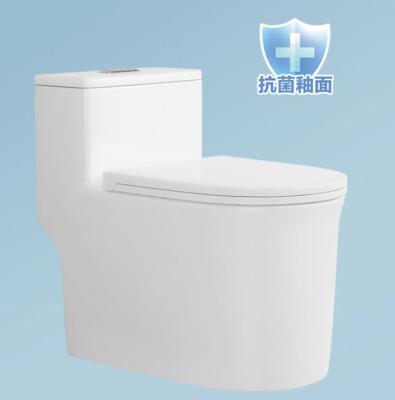 China Mocee YT-297 One Piece Toilet with Turbo Waterfall Flush & Anti-Bacterial Glaze for sale