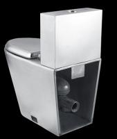 China Mocee KG-T112B Commercial Stainless Steel Toilet with Anti-Vandal Design & Powerful Siphon Flush for sale
