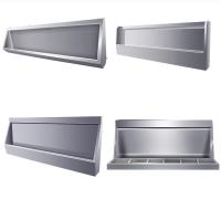 China Mocee KG-BC205 Commercial Stainless Steel Urinal Trough 304/316 Stainless Steel Trough Urinal System for sale