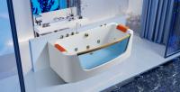 China Mocee K-8900G Massage Bathtub with Three-Sided Apron for sale
