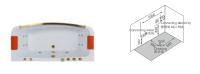 China Mocee K-8900G Massage Bathtub with Three-Sided Apron for sale