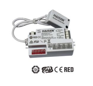 China HD05V-CRH Microwave Sensor With DIP Switch And On/Off Function for sale
