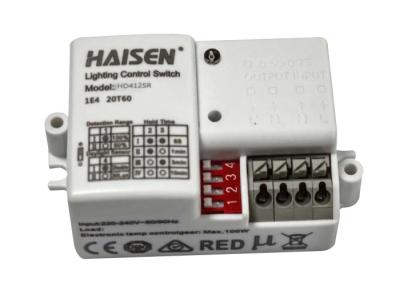 China 120VAC Ceiling Mounted Motion Sensor Microwave With Dip Switch for sale