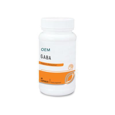 China Vitamin Calcium GABA 420mg Dietary Capsules Supplements For Relaxation Support for sale