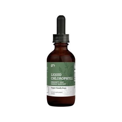 China Liquid Chlorophyll Drops with Sodium Copper Chlorophyllin Extract for sale