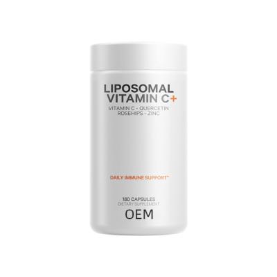 China Health Glow Liposomal Vitamin C+ with Quercetin, Rosehips, and Zinc – Daily Immune Support Powerhouse (180 Capsules) for sale