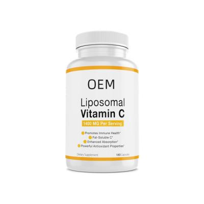 China Health Glow Liposomal Vitamin C 1400mg - Fat-Soluble Immune Health Booster, 180 Capsules Dietary Supplement with Enhanced Absorption and Antioxidant Properties. for sale