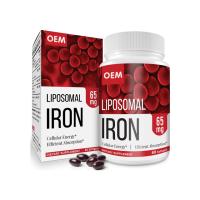 China bulk Liposomal Iron Oral Supplements 65mg 60 Softgels for sale