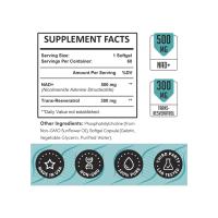 China Liposomal Oral NAD+ Supplements Trans Resveratrol 800mg Softgels for sale