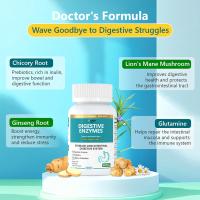 China 60-Count Digestive Enzymes Capsules with Probiotics Blend for Immunity for sale