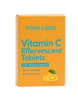 China Vitamin C Effervescent Tablets 30pcs Bottle for Immune Support for sale