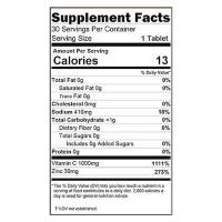 China Vitamin C Effervescent Tablets 30pcs Bottle for Immune Support for sale