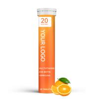 China Vitamin C Effervescent Tablets 500mg Fast Dissolving Immunity Support for sale
