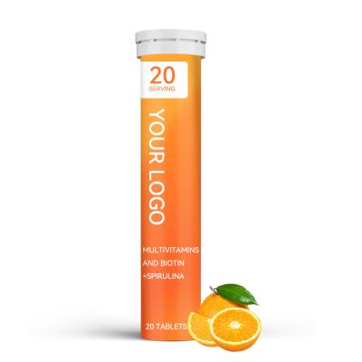 China Vitamin C Effervescent Tablets 500mg Fast Dissolving Immunity Support for sale