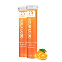China Vitamin C Effervescent Tablets 500mg Fast Dissolving Immunity Support for sale