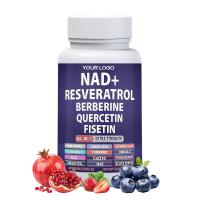 China Customizable Formula High-Potency NAD+ Vegan Capsules Vitamin Supplement for Metabolic Support for sale