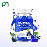 China Low Calorie Vegan-Friendly Electrolyte Gummies with 60 Gummies per Bottle for Hydration Support for sale