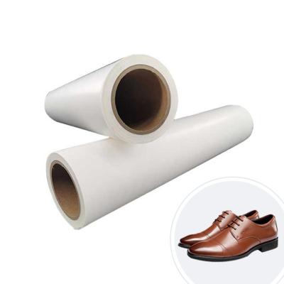 China Paper Glue PES Hot Melt Film Adhesive Coiled 150cm For Shoes for sale