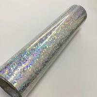 China 130 Micron Printable Silver Reflective Heat Transfer Vinyl for sale