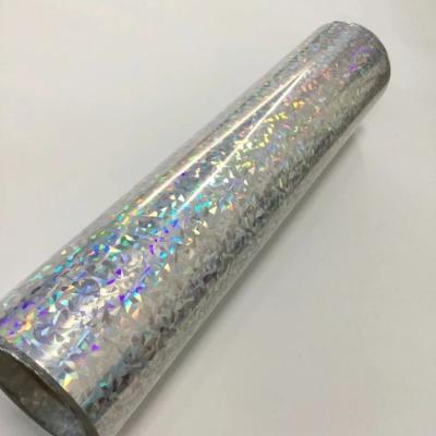 China 130 Micron Printable Silver Reflective Heat Transfer Vinyl for sale