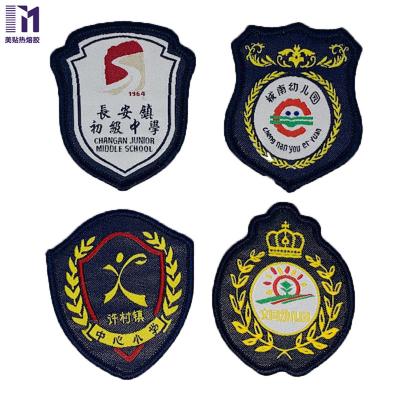 China Embroidered Badge Woven Mark PES Hot Melt Adhesive Films for sale