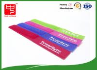 China Self - Lock Cable Ties Customised Size Silk Screen Printing Logo for sale