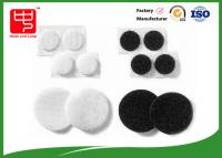China 25 * 25mm Die Cutting Custom Patches Black / White Color for sale