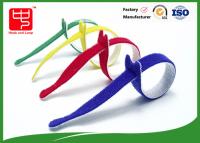 China Ultra - thin Hook Loop Cable Ties For Data Lines Cable Clear Up Easily for sale