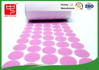 China Durable White / Pink Small Dots In Rolls With 10mm - 150mm Diameter for sale