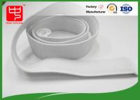China White Elastic  Straps With 100% Nylon Material No Pollution for sale