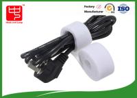 China Hook loop Double Sided  Roll for Computer cord wrap , 25m / roll for sale